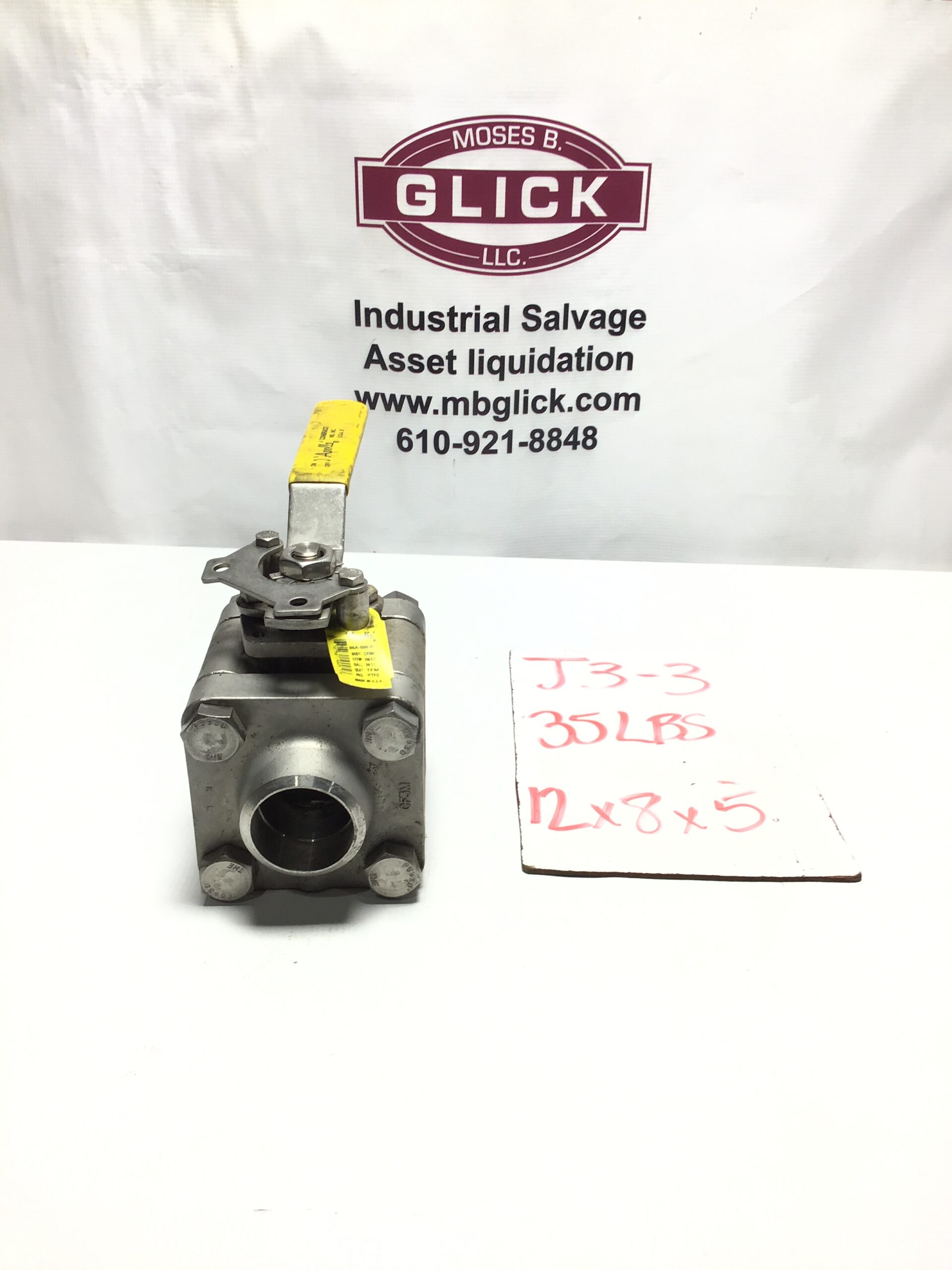 Apollo Conbraco 86A-508-01 Stainless Steel Ball Valve – Moses B. Glick
