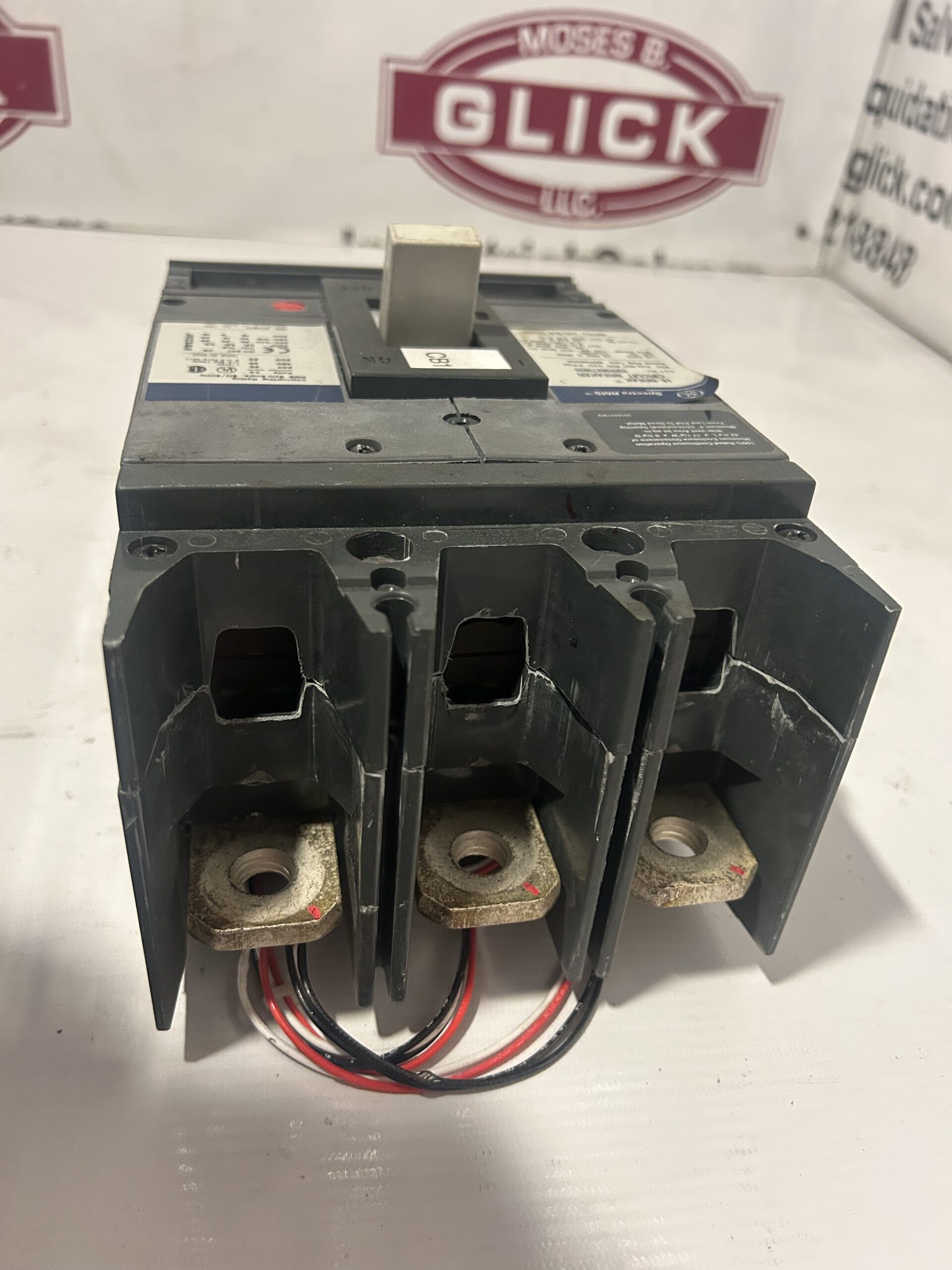 GE Spectra RMS SGHH36AT0600 Hi-Break 600A 3-Pole Circuit Breaker ...