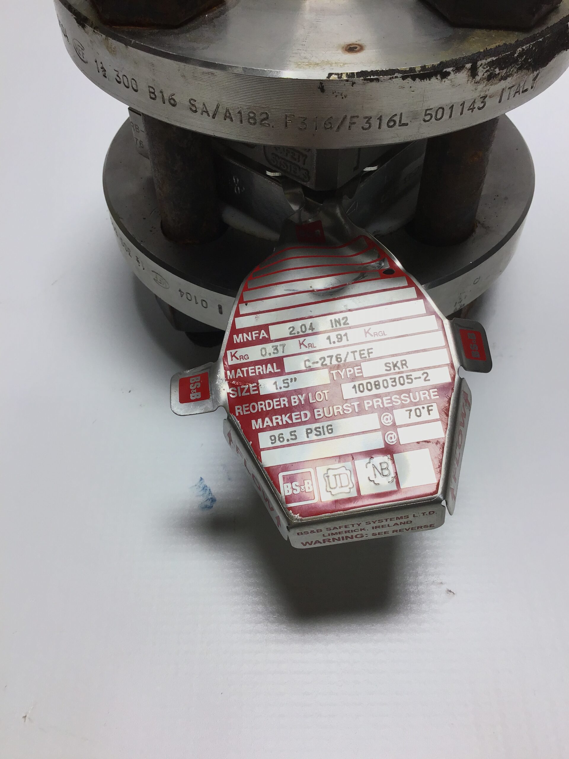 BS&B SRB-7RS 4408 Disc Coupling Assembly – Moses B. Glick