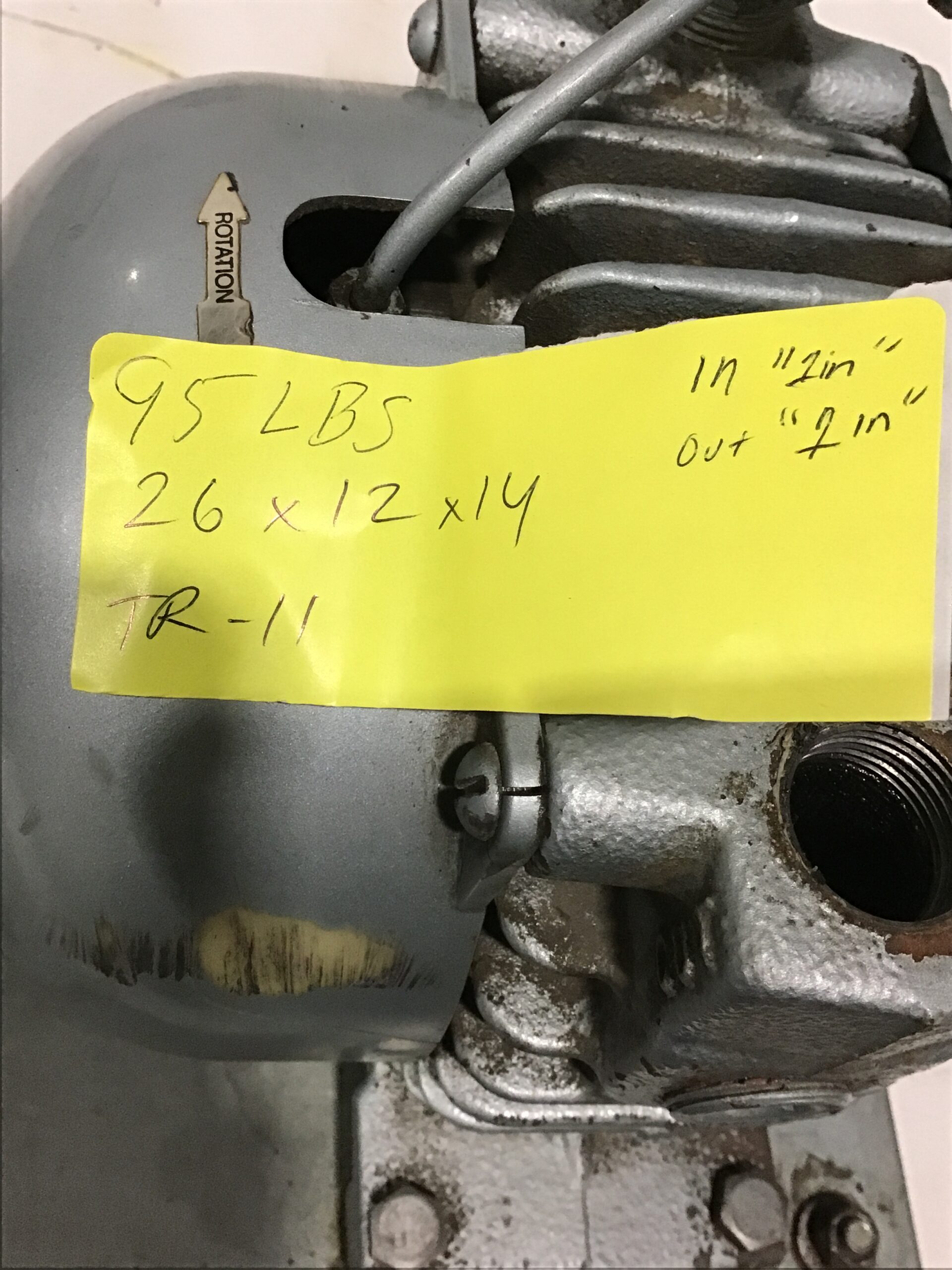 Webster 728N Fuel Oil Pump – Moses B. Glick