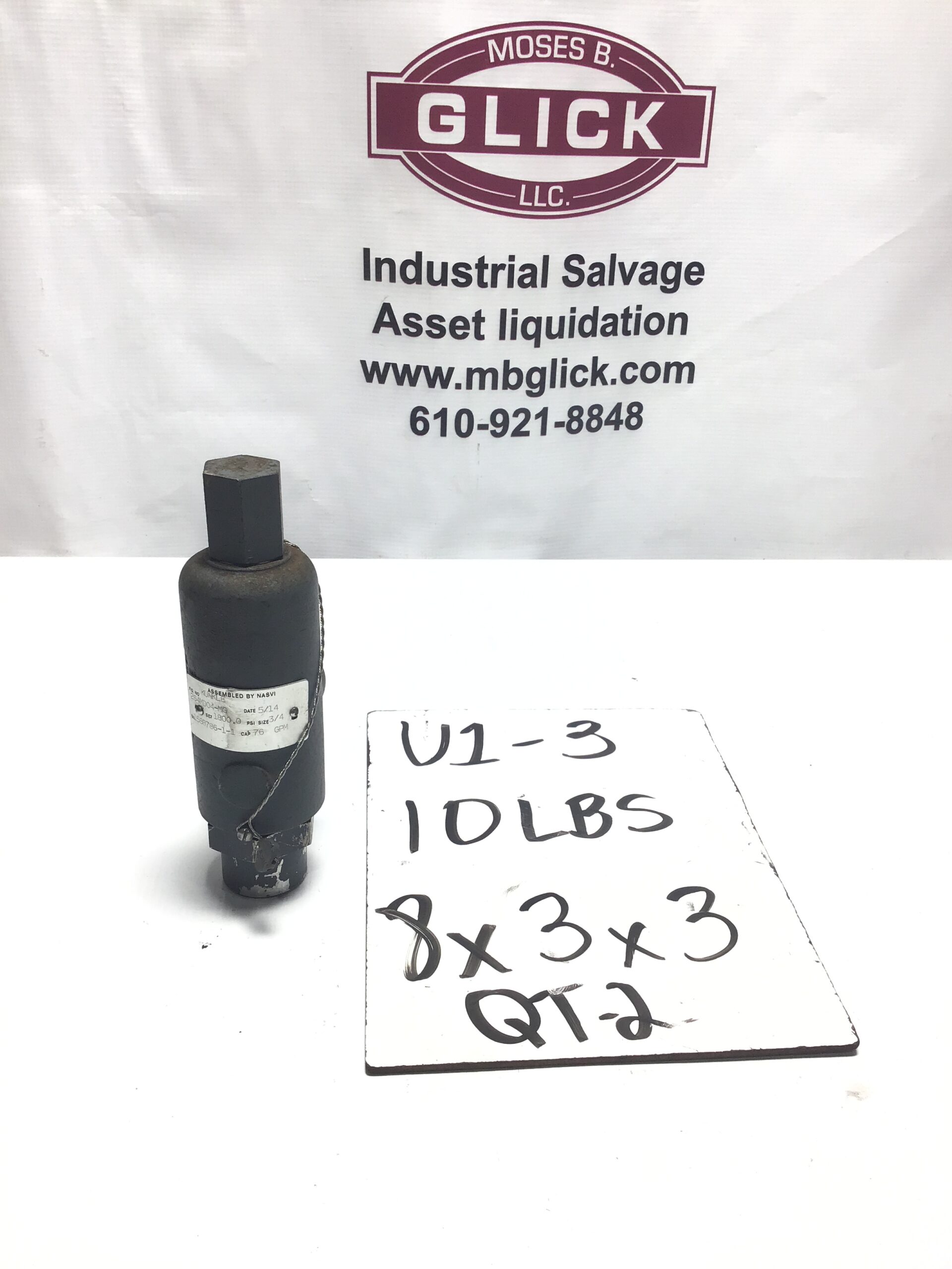 Kunkle 264MD04-MG Safety Relief Valve 3/4″ PSI Size 76 GPM – Moses B. Glick