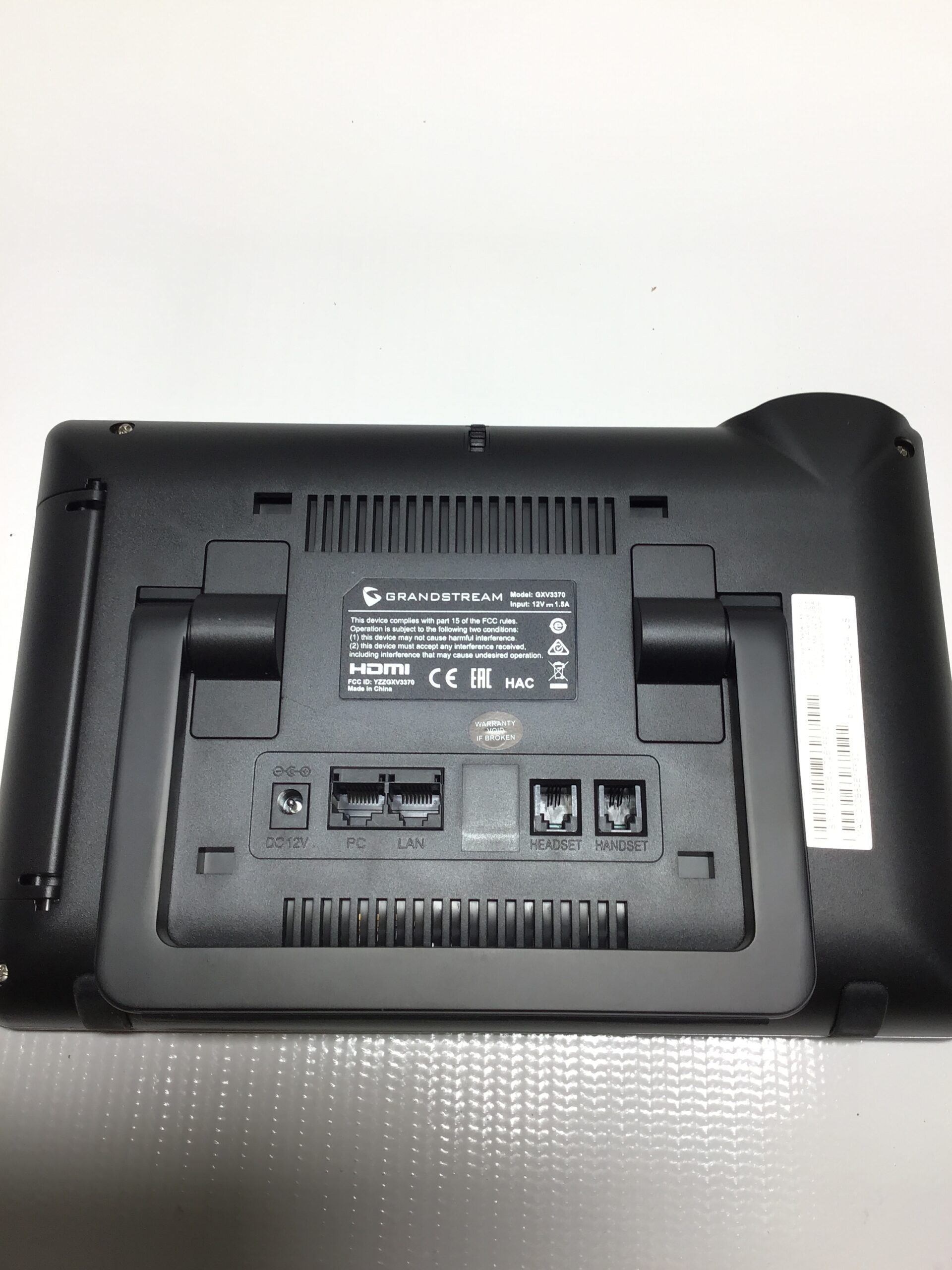 Grandstream GXV3370 16-Line Multimedia IP Video Phone – Moses B. Glick