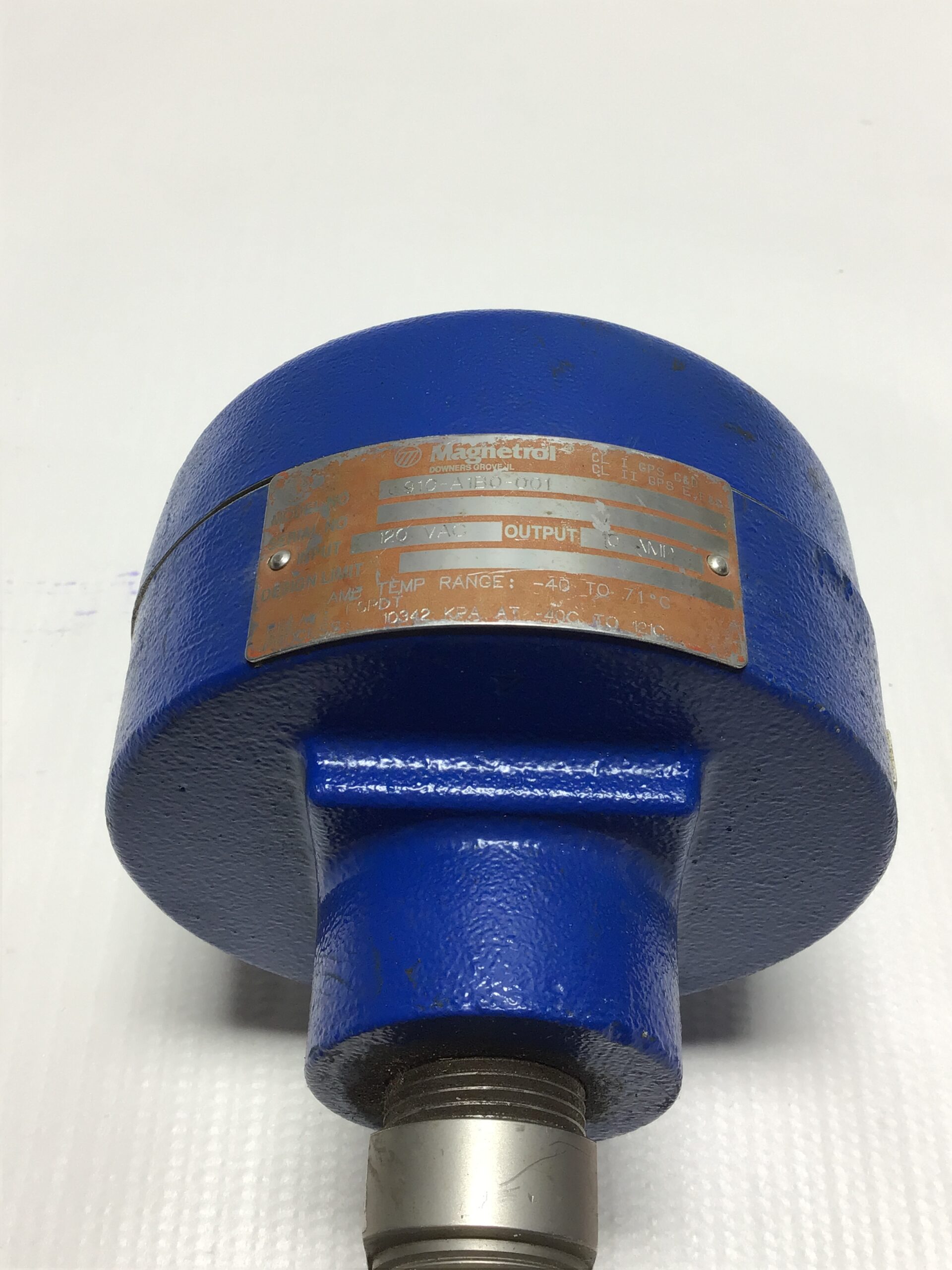 Magnetrol 910-A1B0-001 Level Switch Control – Moses B. Glick