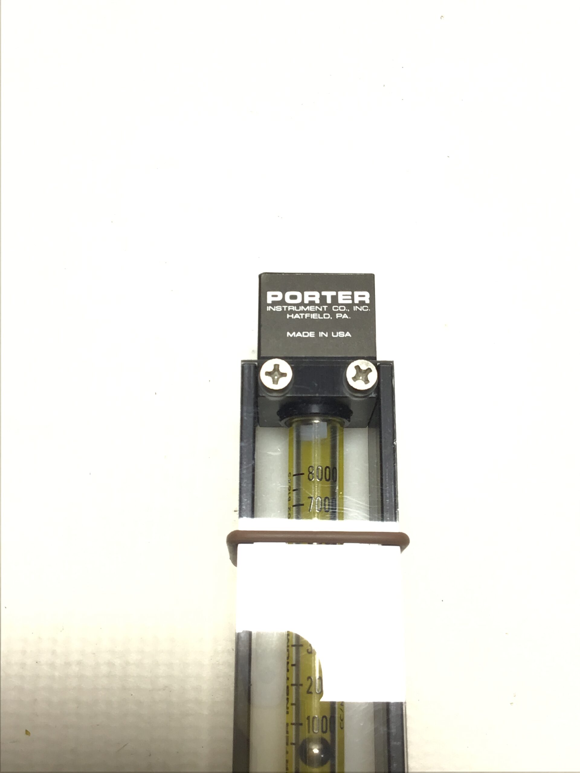 Porter Instrument Flow Meter – Moses B. Glick