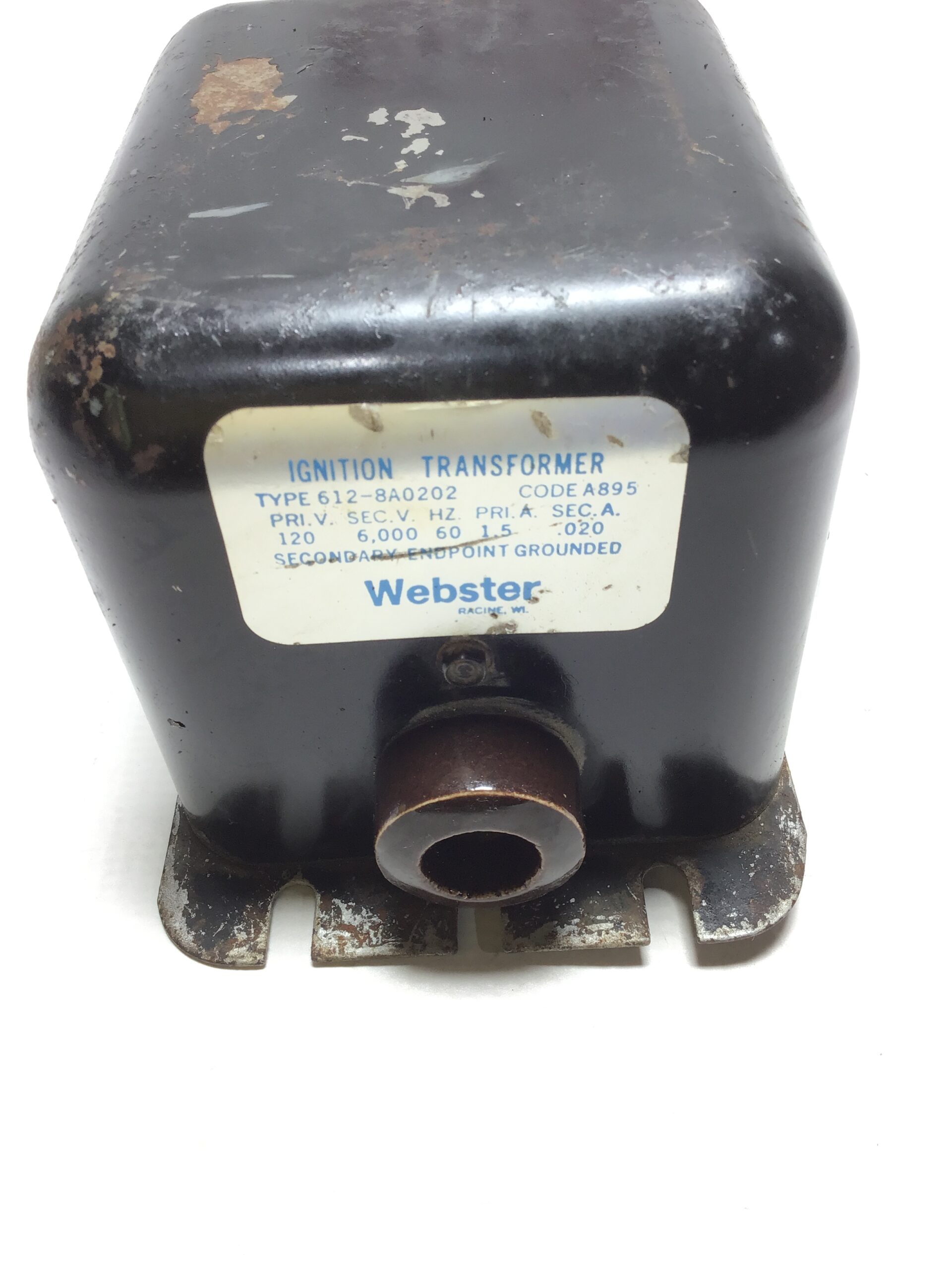 Webster 612-8A0202 Ignition Transformer – Moses B. Glick