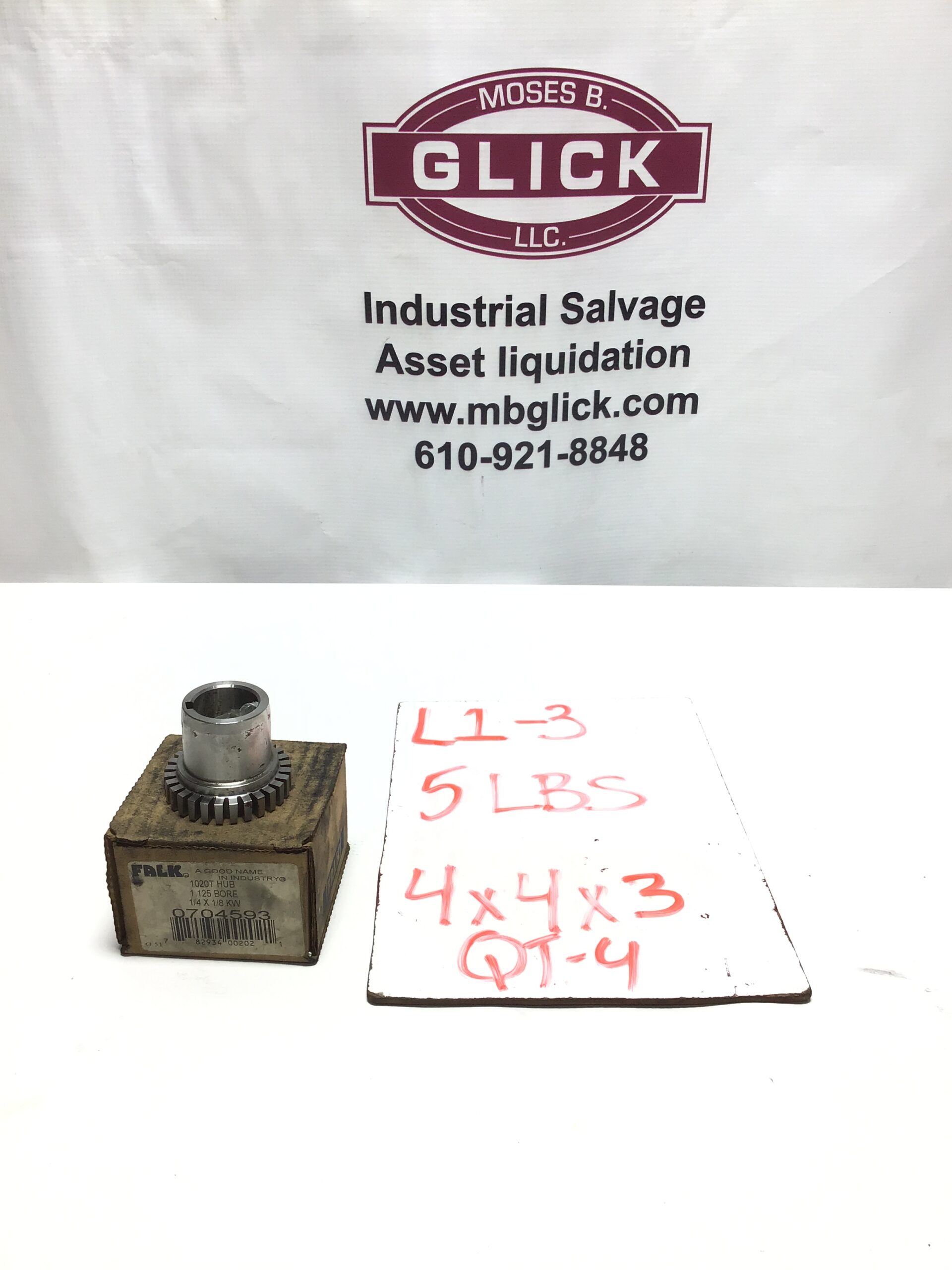 Falk 1020T Grid Coupling Hub – Moses B. Glick
