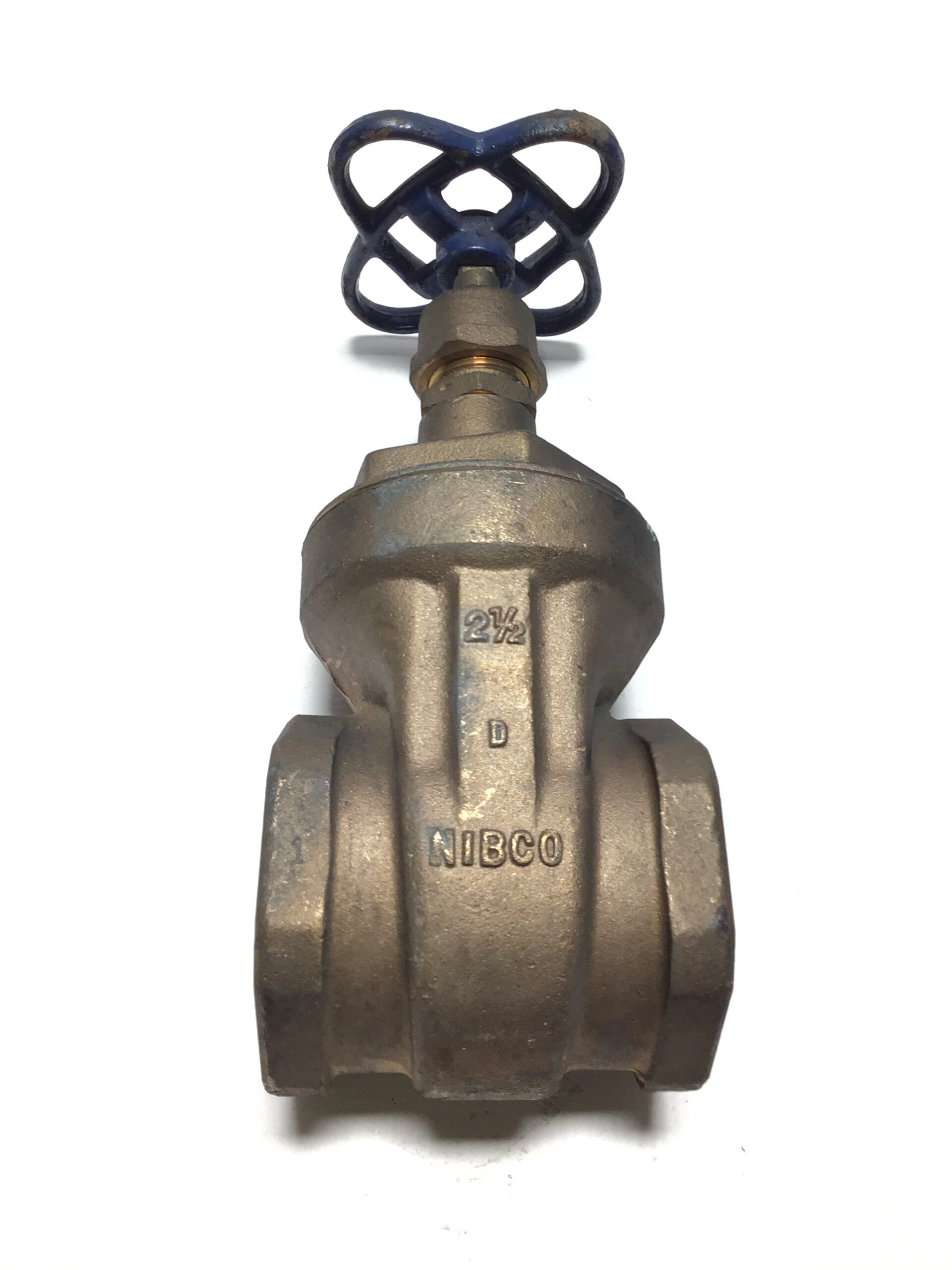 NIBCO T-113 2-1/2″ Bronze Gate Valve Threaded 125 WSP – Moses B. Glick