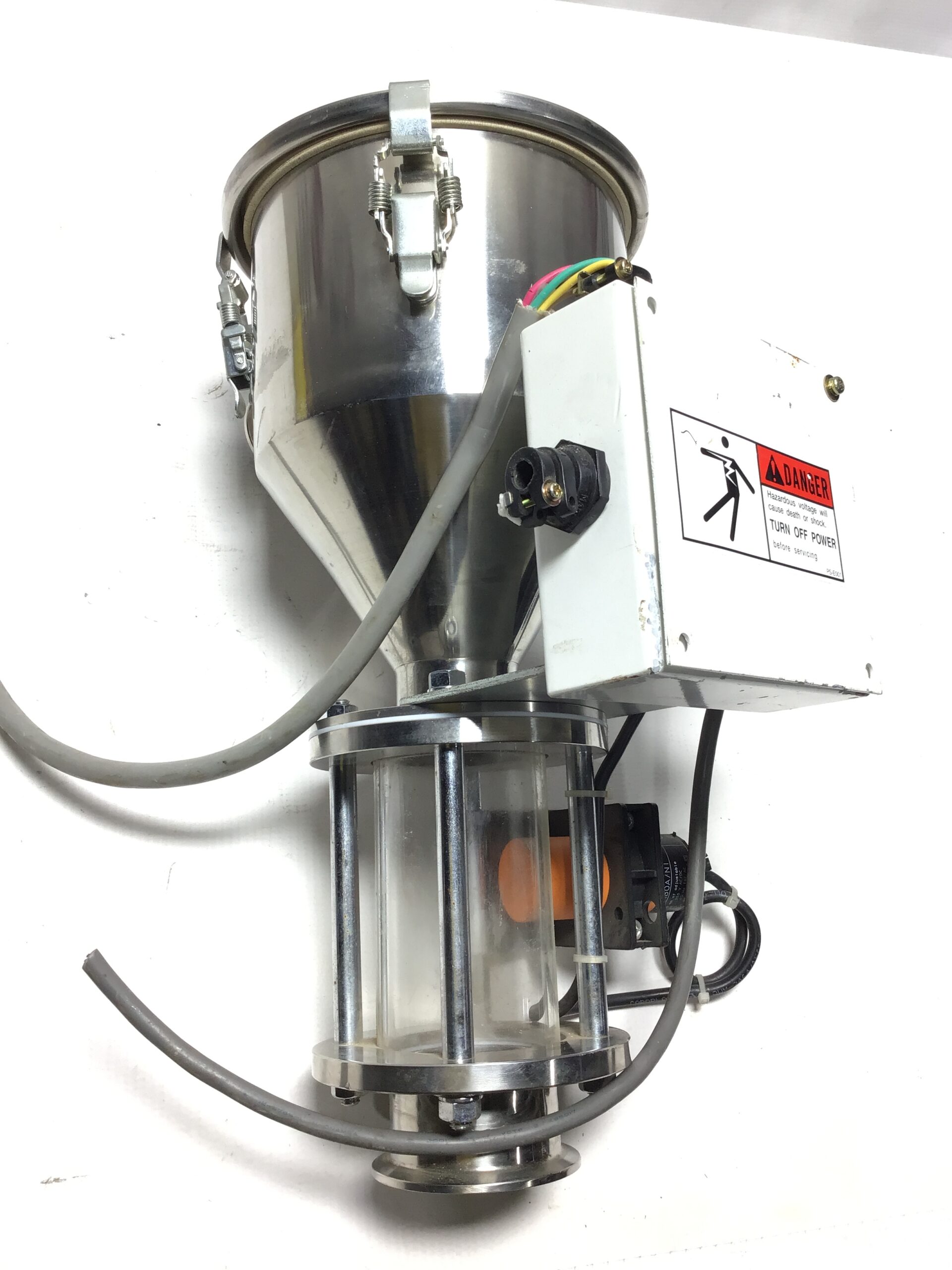 Kawata Dry Material Vacuum Loader Receiver Hopper – Moses B. Glick