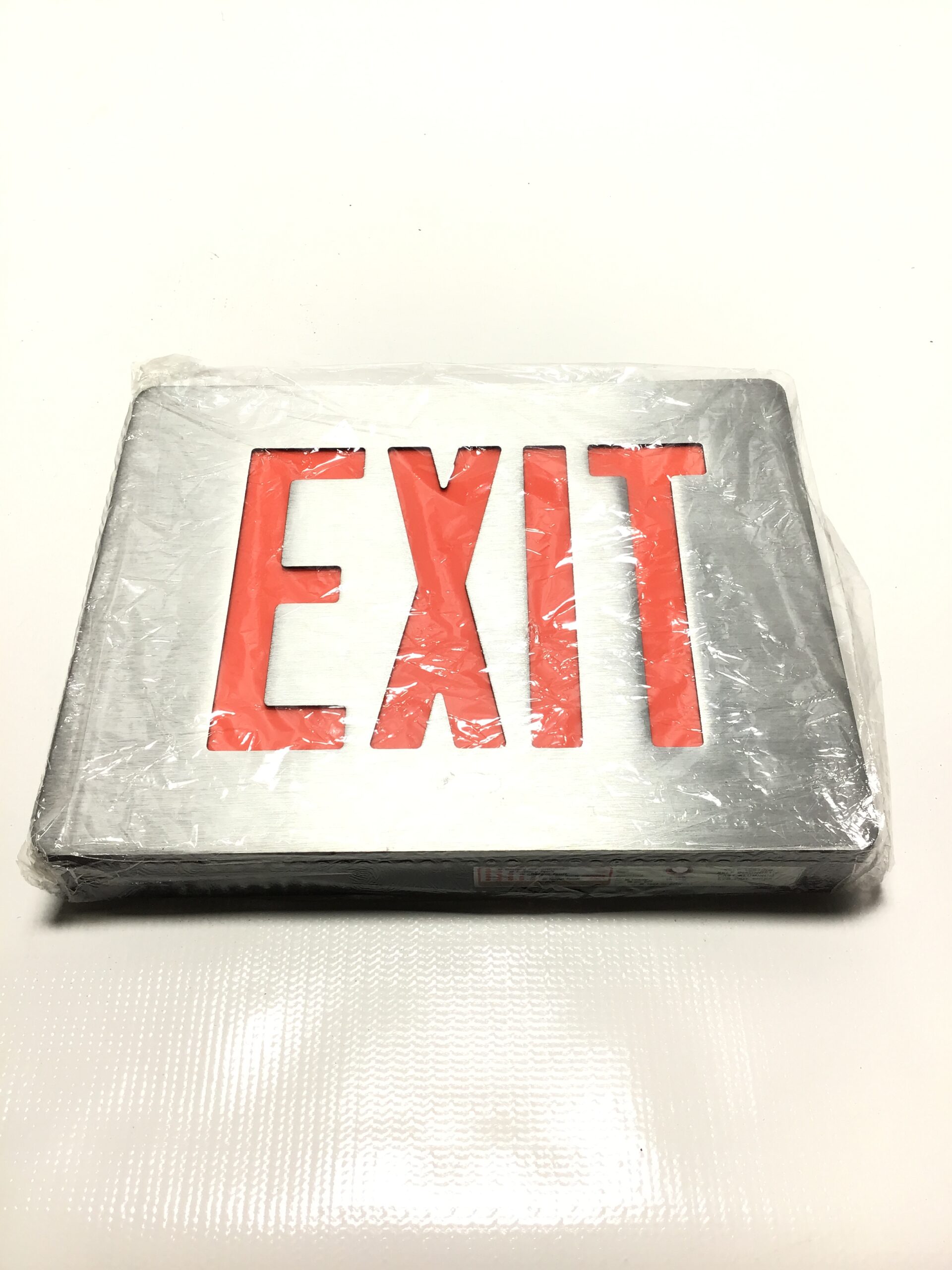 Hubbell Dual-Lite SEDRBNEI Die-Cast Aluminum LED Exit Sign – Moses B. Glick