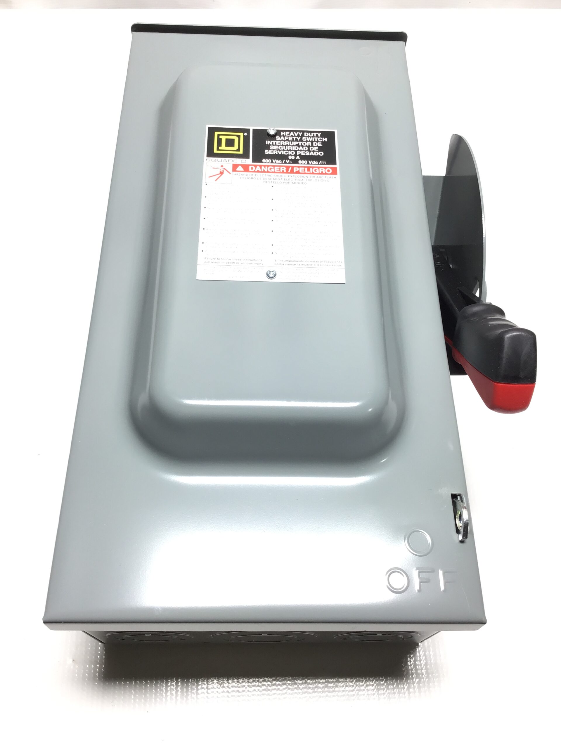 Square D H362RB Heavy Duty Safety Switch 60A 600VAC Type 3R Enclosure ...