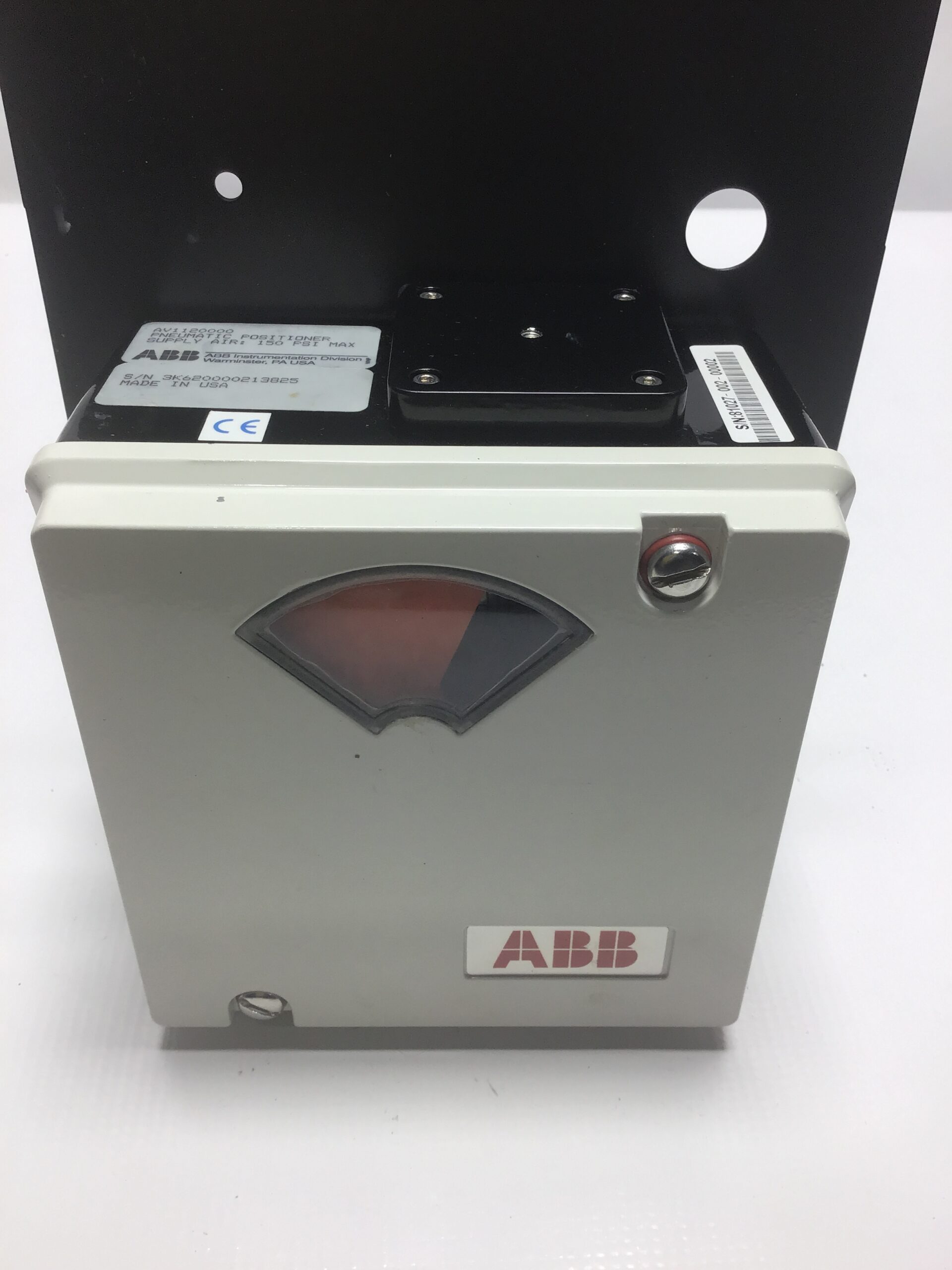 ABB AV1120000 Pneumatic Valve Positioner Supply Air 150 PSI Max – Moses ...