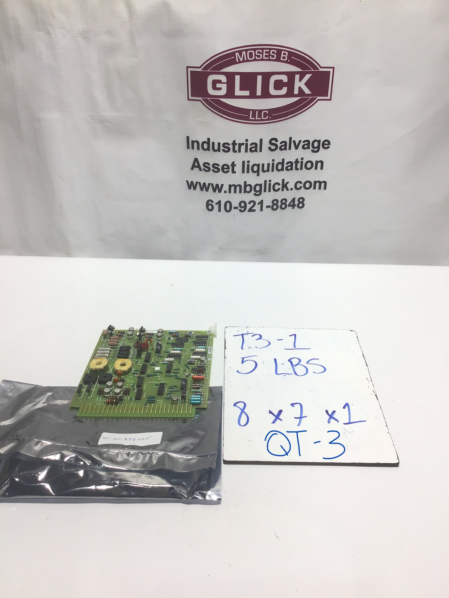 Cyberex 41-01-898005 INV Gate Drive Control Rev C – Moses B. Glick