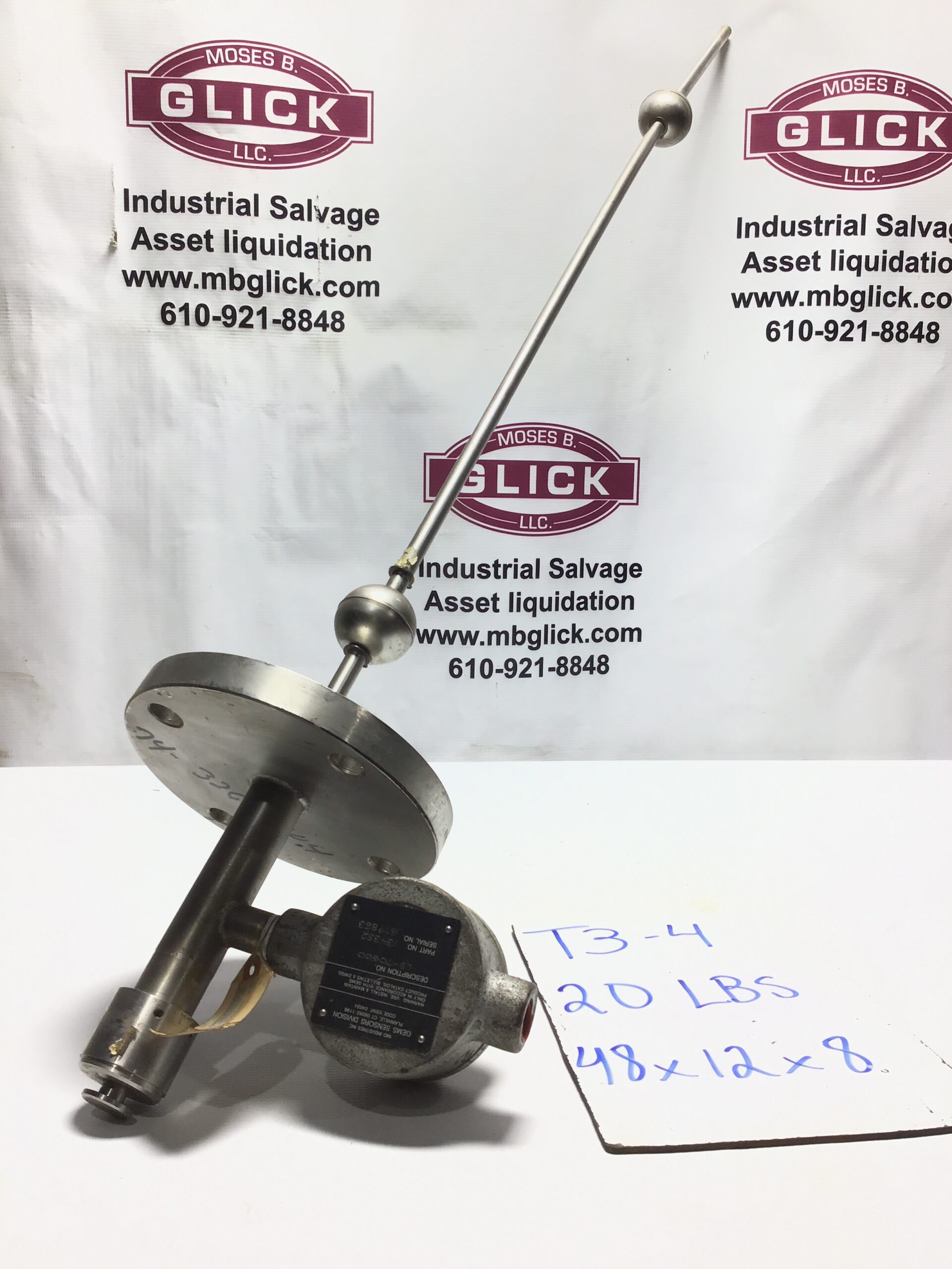 Gems LS-70600 Magnetic Float Level Sensor – Moses B. Glick