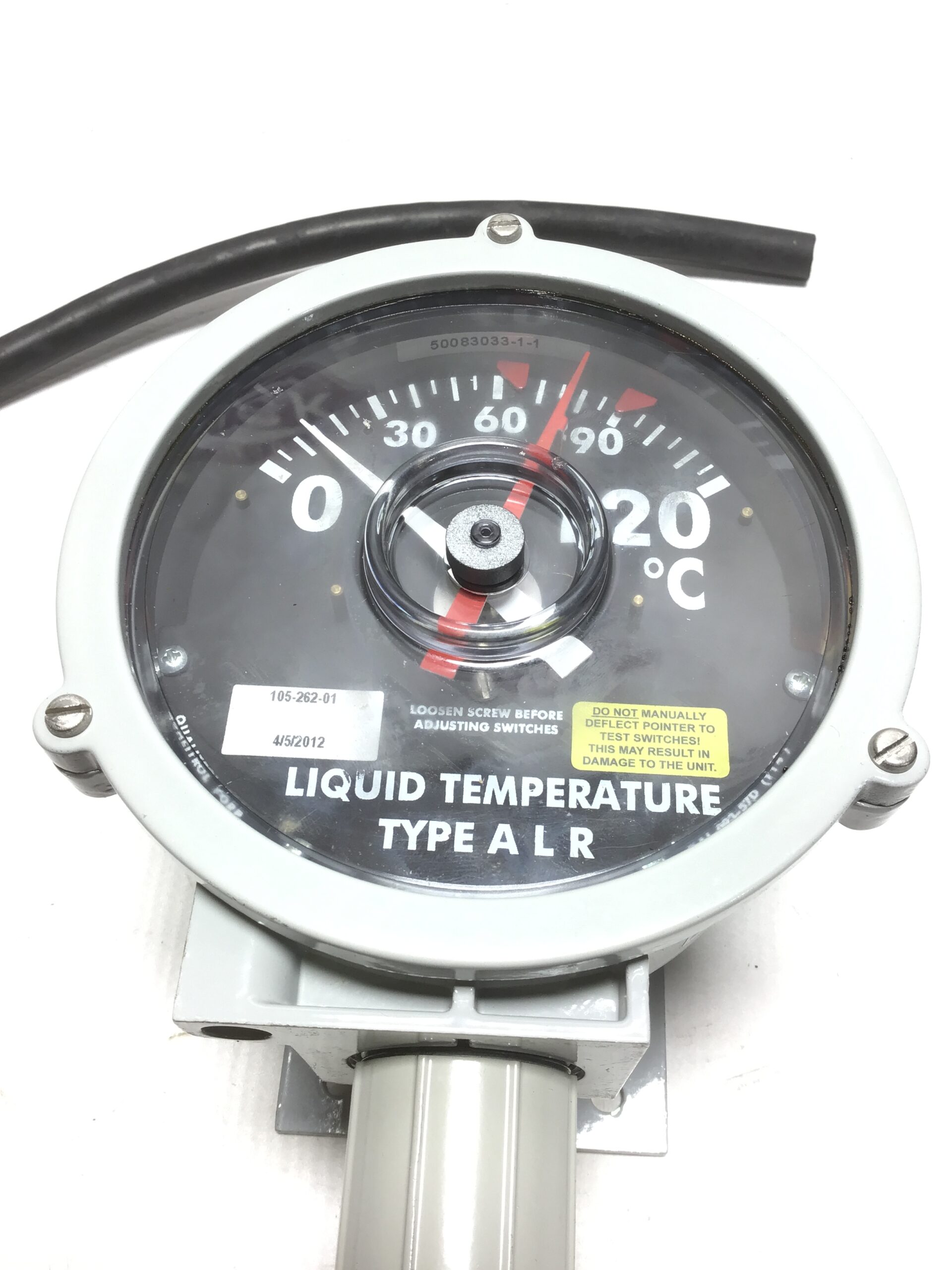 NEW QUALITROL 105-262-01 LIQUID TEMPERATURE TYPE ALR – Moses B. Glick