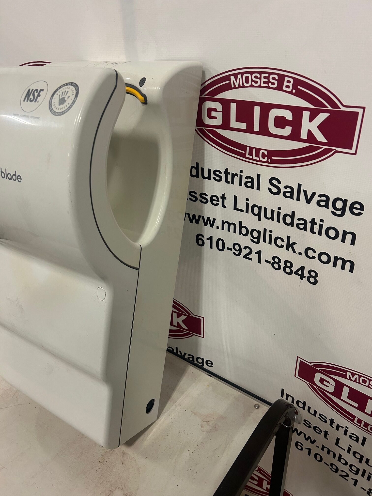 White Dyson AB04 Airblade Commercial Automatic Hand Dryer – Moses B. Glick