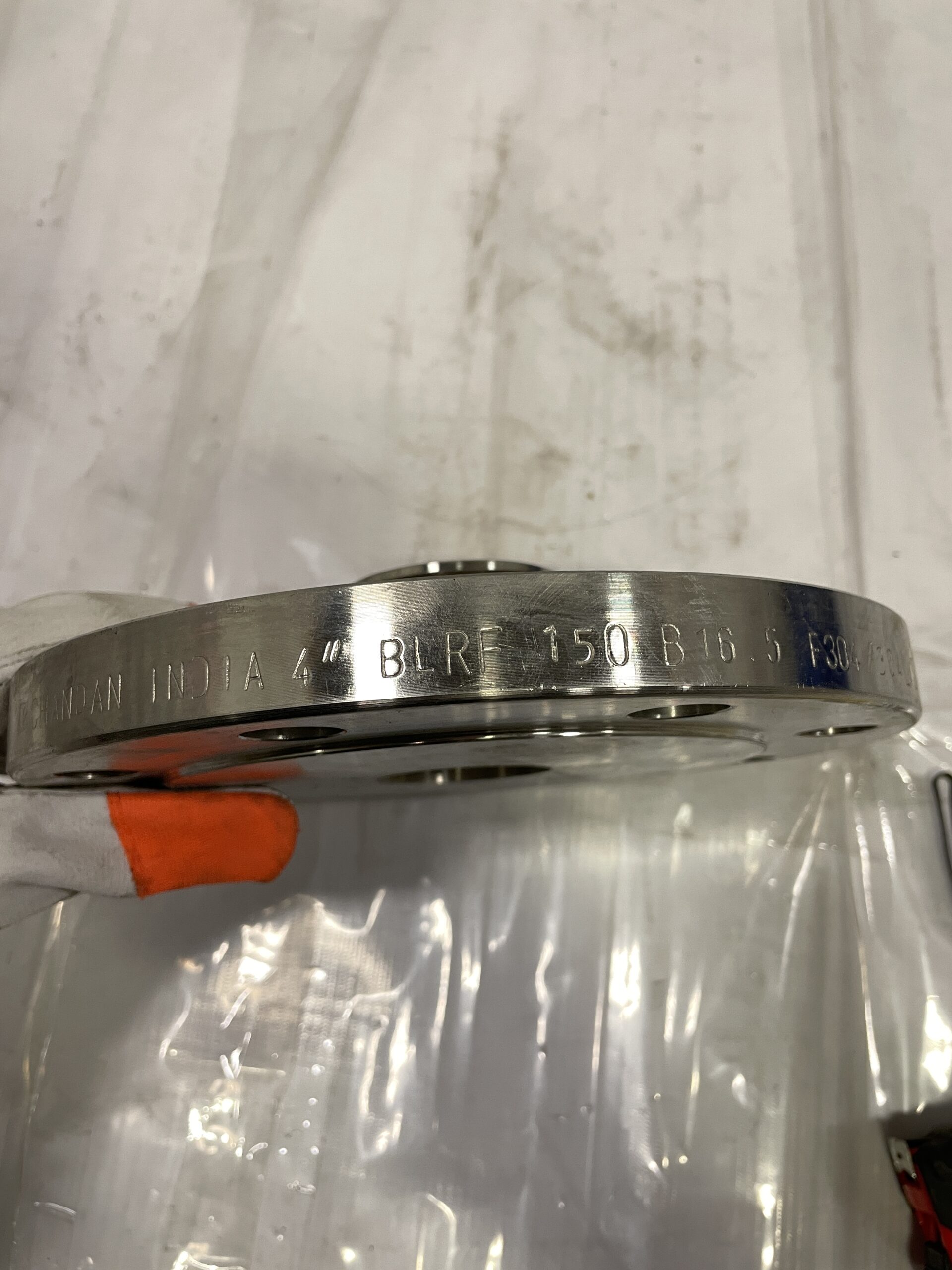 4″x2″ 304SS Stainless Steel Flange x Sanitary Tri-Clamp Adapter ...