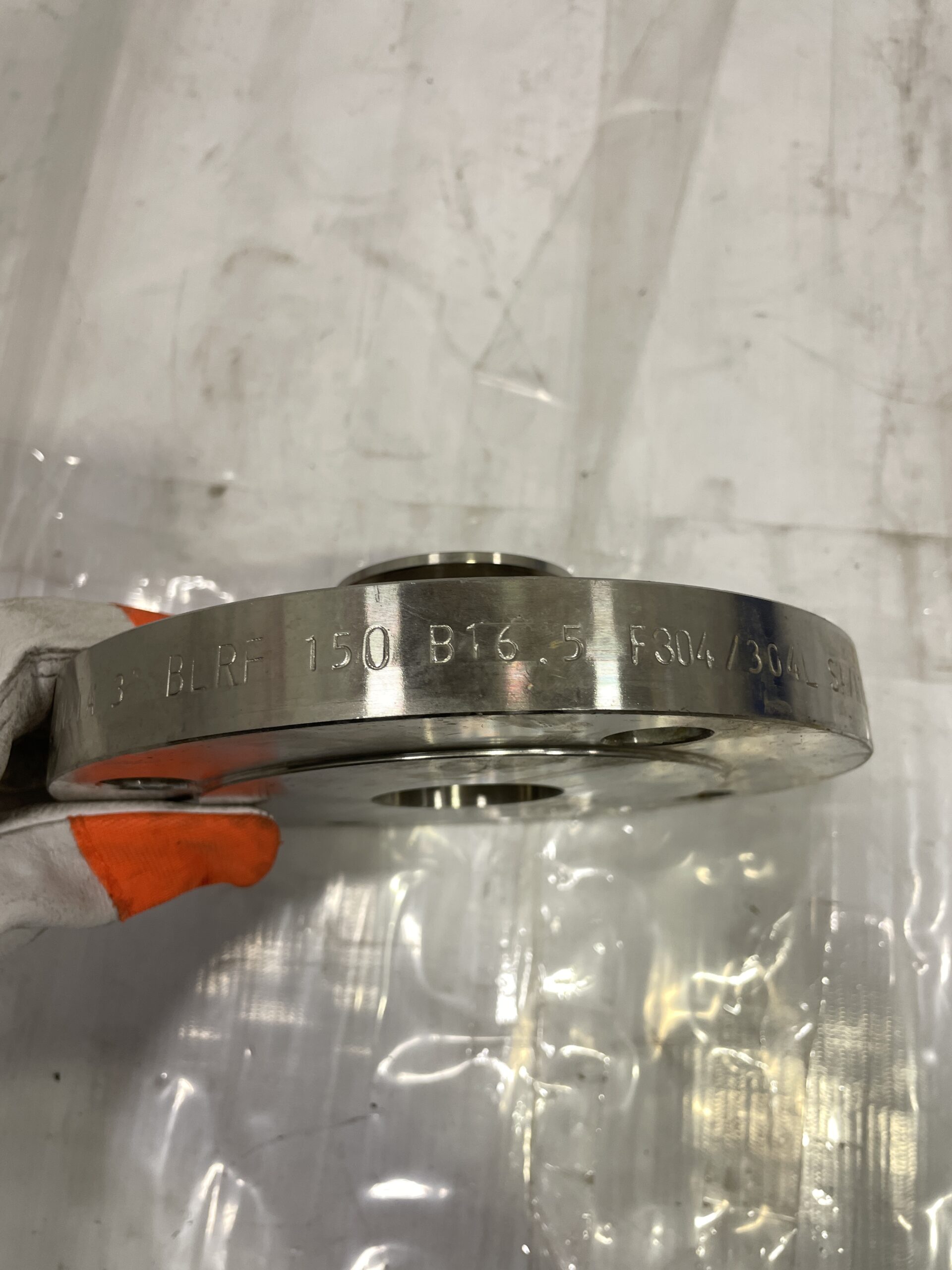 3″x2″ 304SS Stainless Steel Flange x Sanitary Tri-Clamp Adapter ...