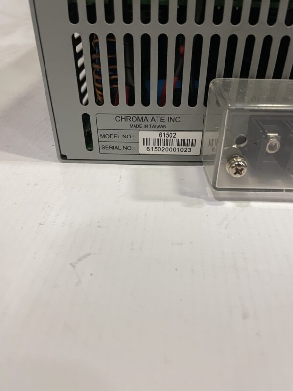 Chroma ATE 61502 Programmable AC Source Power Supply 0-300V 1000W ...