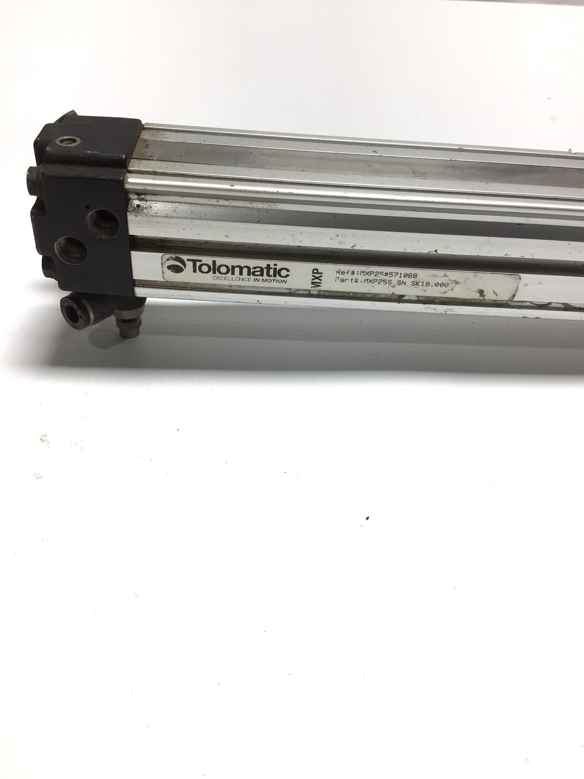 Tolomatic MXP25S Rodless Pneumatic Actuator 100 PSI (6.9Bar) – Moses B ...
