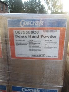 CORCRAFT BORAX HAND SOAP 50 LB Box U075580C0 – Moses B. Glick